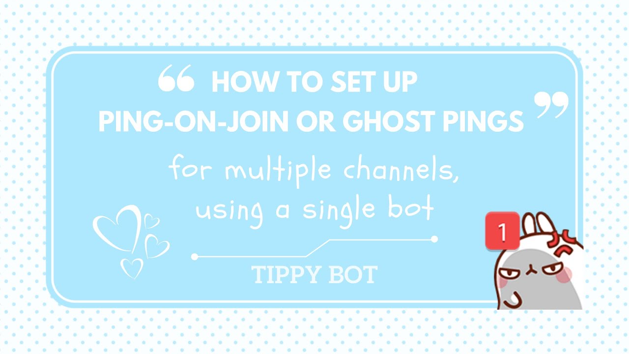 How to set up GHOST PING when a member joins│Single bot, Multiple ...