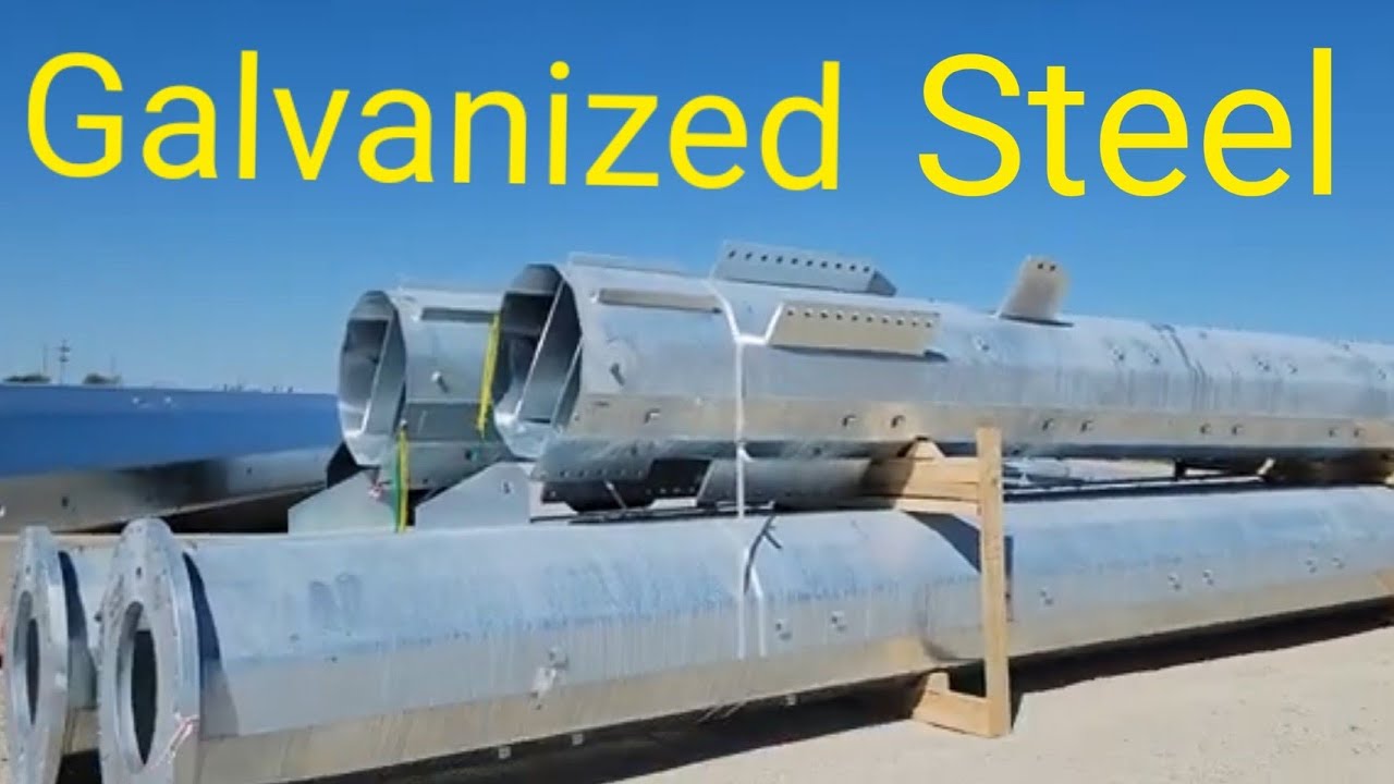 LOADED UP AND HEADED OUT #valmont #galvanized #galvanizedsteel #poles # ...