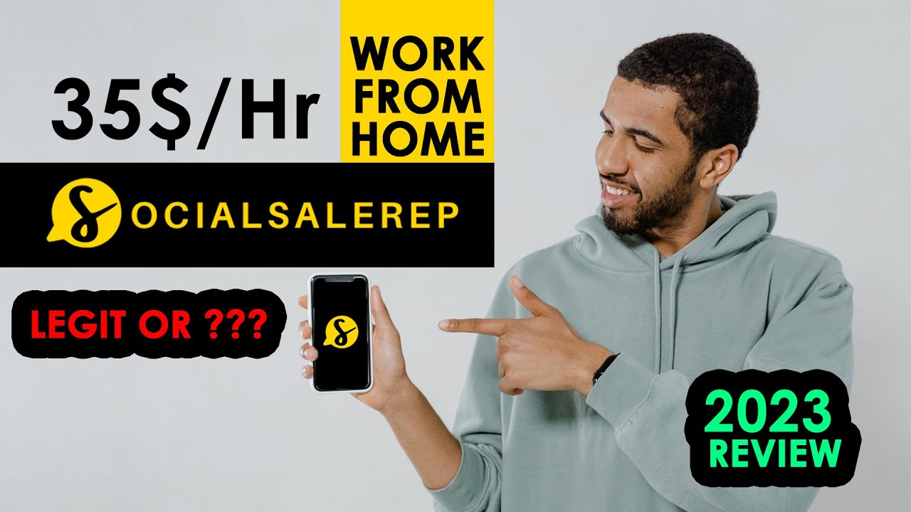 "Social Sale Rep 2023 honest Review: Earn $35 Per Hr (live chat) from ...