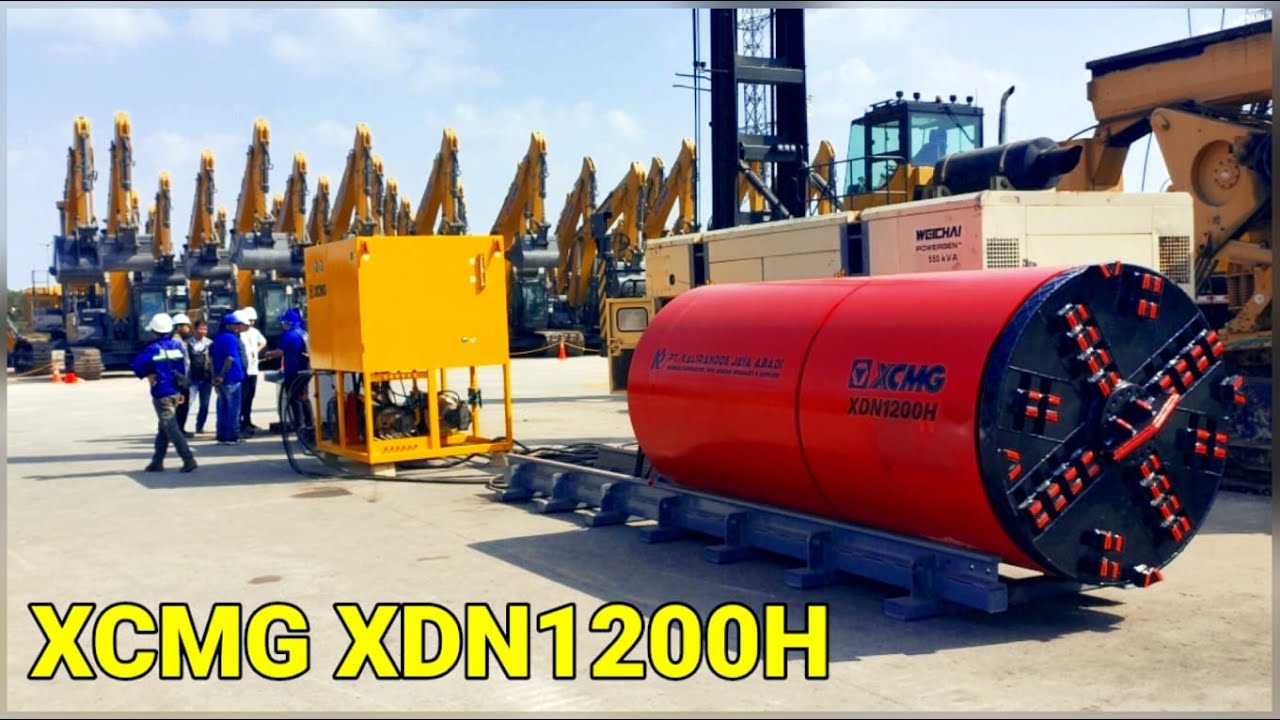 XCMG PIPE JACKING XDN1200H - For your success !! - YouTube