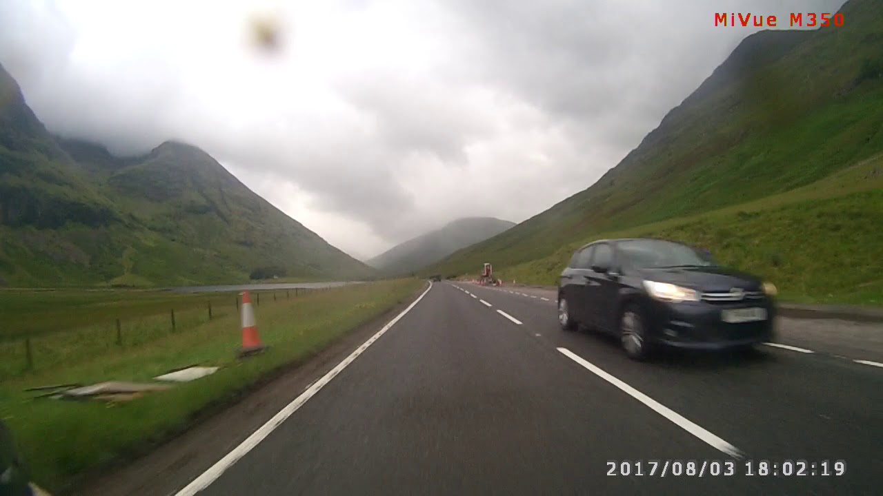 Scottish A85 road - YouTube