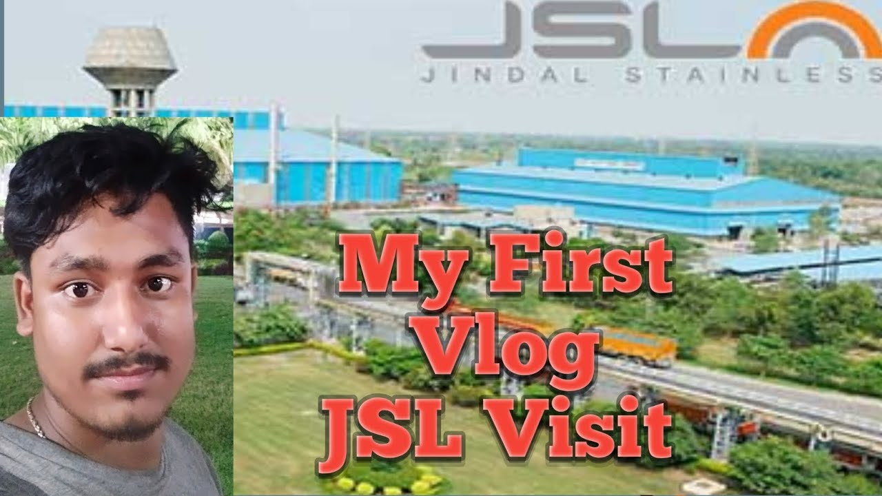 My first vlog | visit jsl company | first time visit odrisa | odisha ...