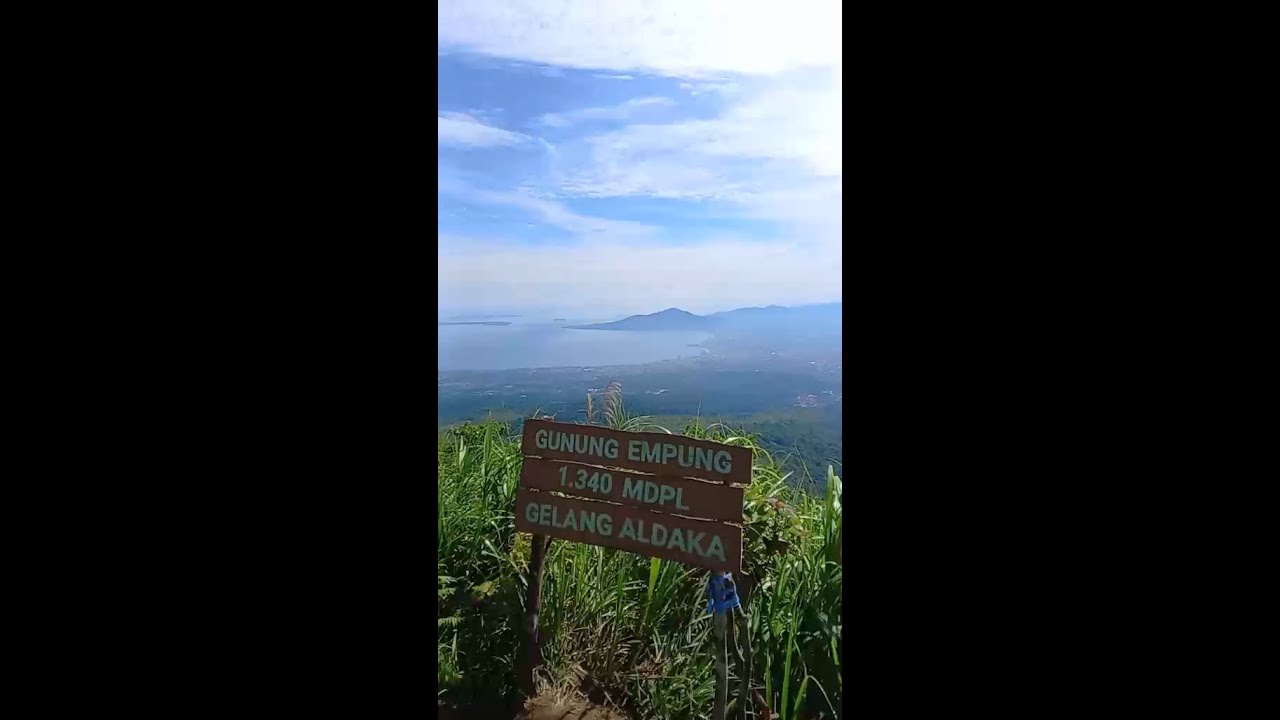 🔴LIVE REPORT - Puncak Gunung Empung di Kota Tomohon, bisa melihat Kota ...