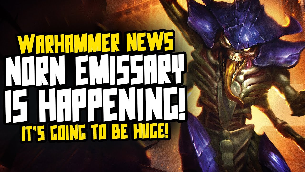 NORN EMISSARY IS REAL! New BIG Tyranid model! - YouTube