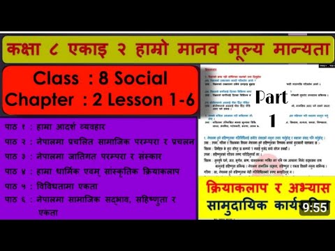 Class 8 Samajik Chapter 2 All Exercise|Class 8 Samajik video Unit 2 ...