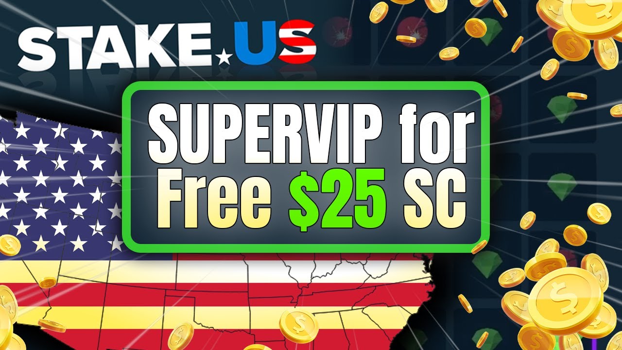 Stake US Promo Code January 2024 "SUPERVIP" Get $25 SC #sweepstakes # ...