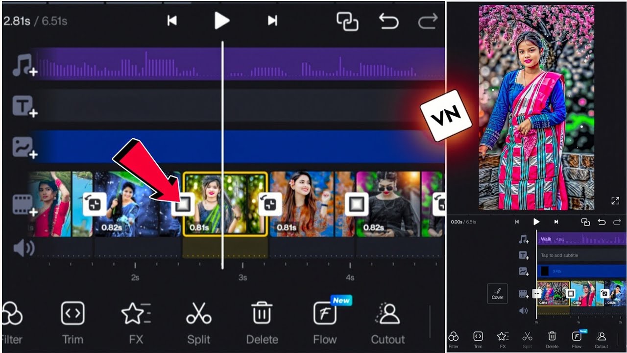 VN Speed Photo Video Editing | How To MakeSpeed Photo Video In Vn Video ...