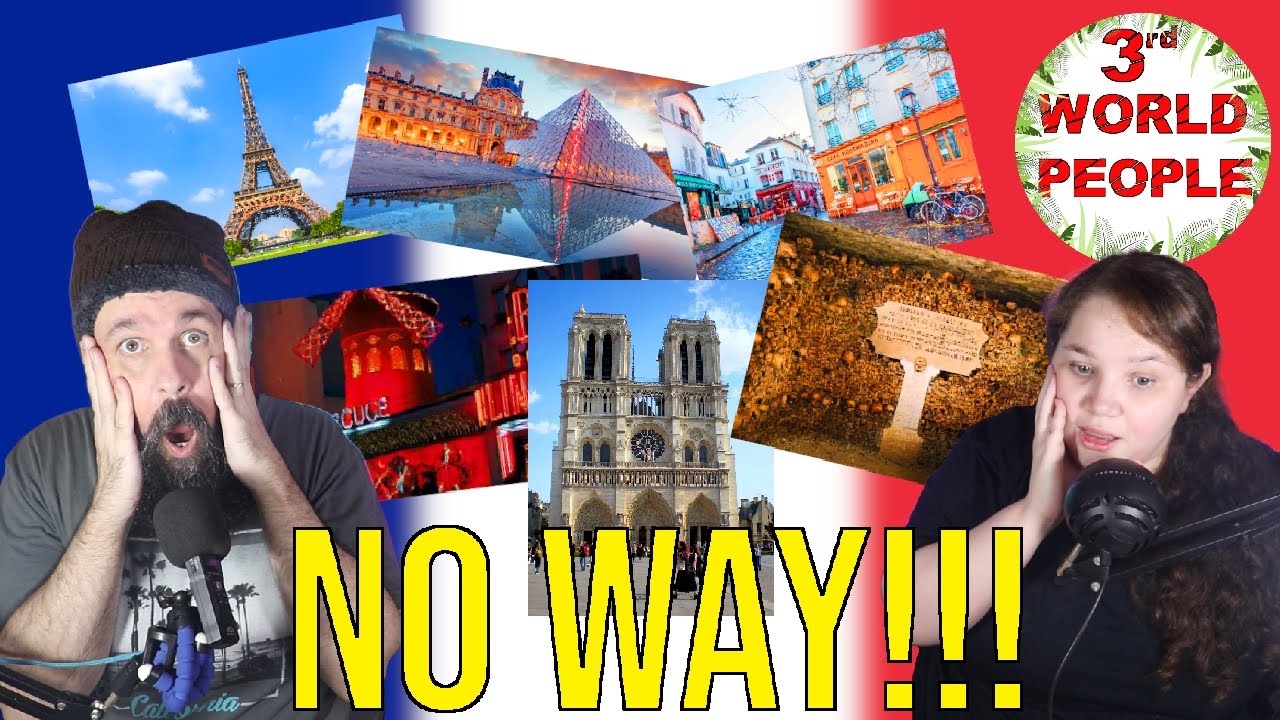 3rd WORLD PEOPLE DISCOVER PARIS | FRANCE REACTION - YouTube