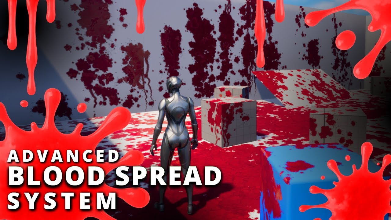 Niagara Blood – Realistic FX | Unreal Engine 5 - YouTube