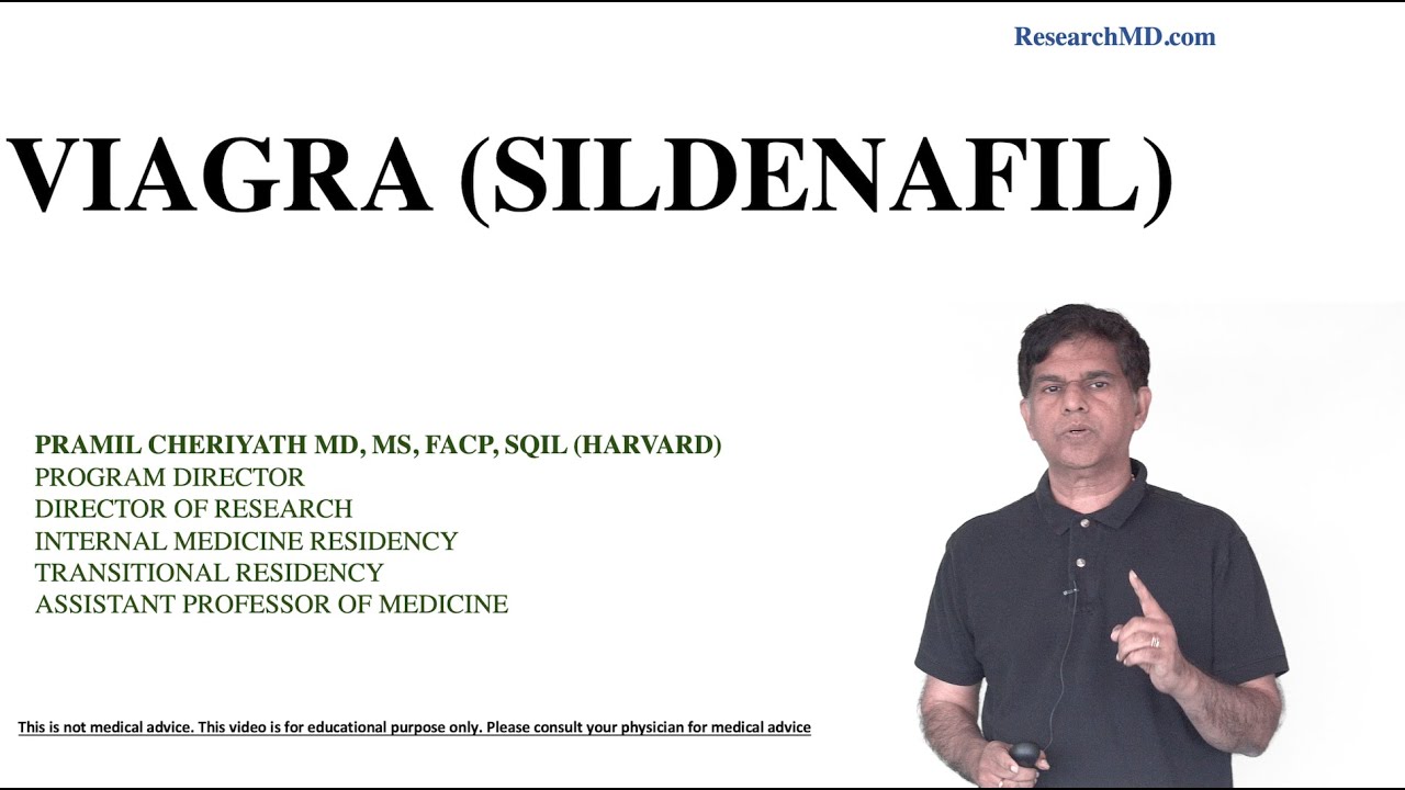 Viagra (Sildenafil) - Mechanism of action, side effects, and questions ...