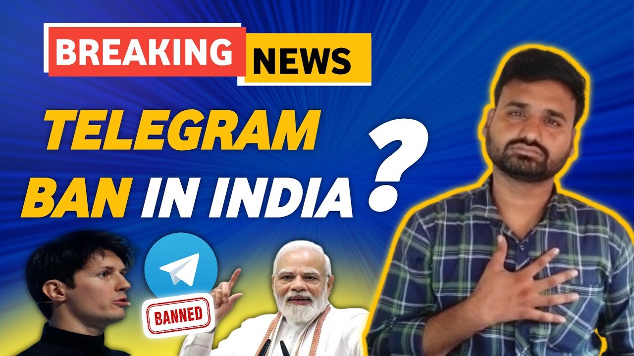 Big Breaking News | Telegram Ban in INDIA ? Telegram CEO Arrested 😱 ...