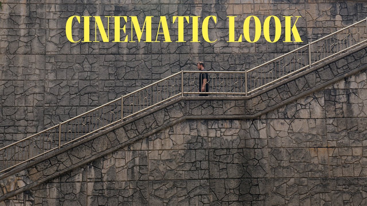 How To Get A Cinematic Look With ANY Video - YouTube