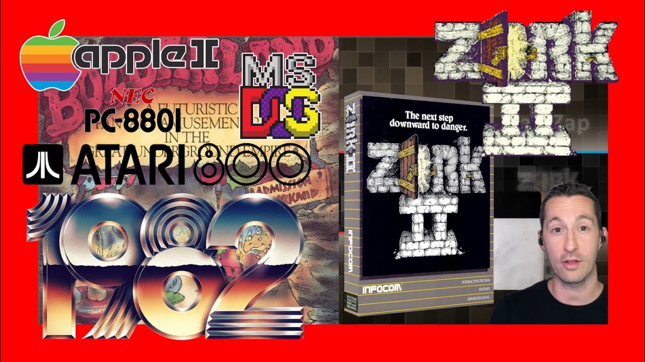 The Great Zork II Extravaganza! 4 Different Computers Compared! #zork ...