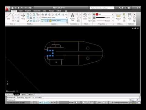 How To Trim and Extend in AutoCad - YouTube