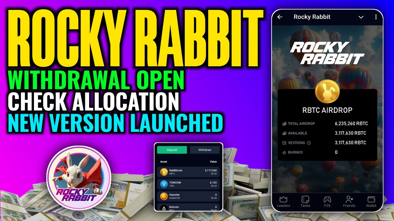 Rocky Rabbit Airdrop Allocation | Rocky Rabbit Airdrop Claim | Rocky ...