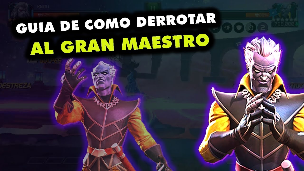 ¿Cómo derrotar fácilmente al gran maestro? #marvel #mcoc #viral # ...
