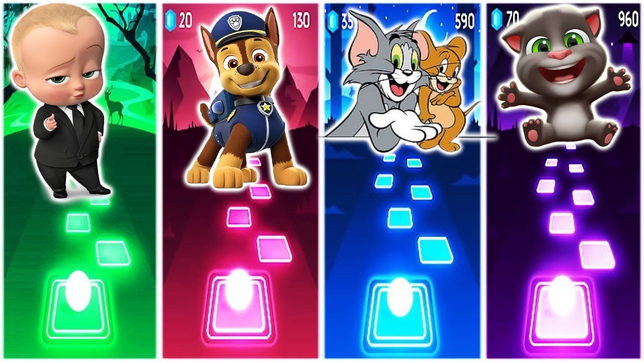 The baby boss 🆚 Paw Patrol 🆚Tom and Jerry 🆚 Talking Tom 🆚 Who Will Win ...