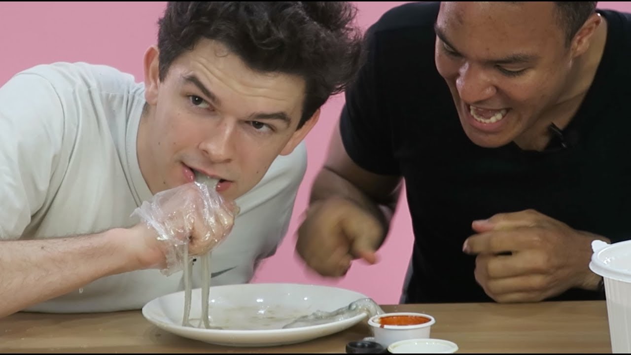 Eating Live Octopus - YouTube