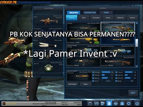 PB Kok Ada Senjata Permanen?!?!?!? - PB EVOLVED #1 - YouTube