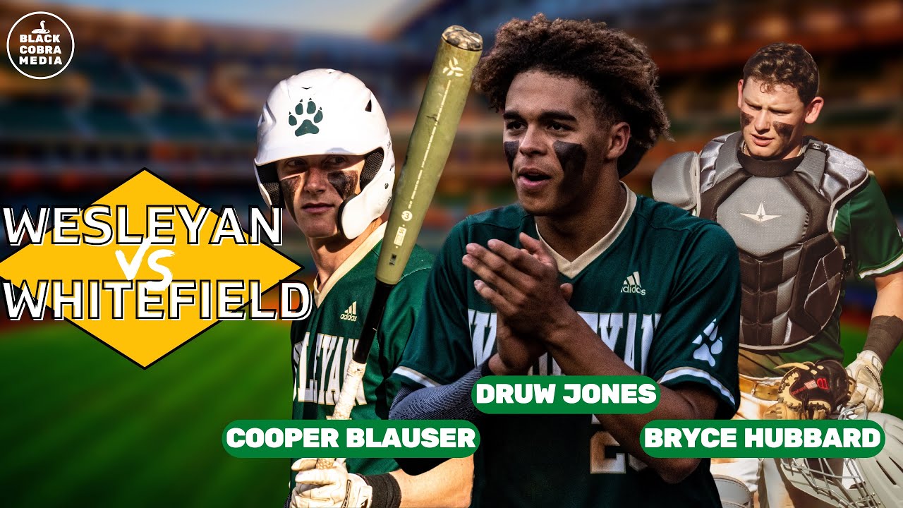 DRUW JONES & the Wesleyan Wolves SMACK Whitefield Academy in GAME ONE ...