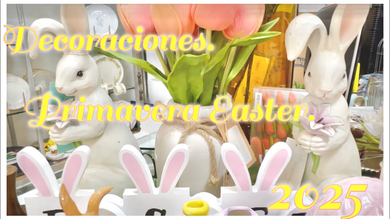 Nuevas Decoraciones para PRIMAVERA Easter. - YouTube