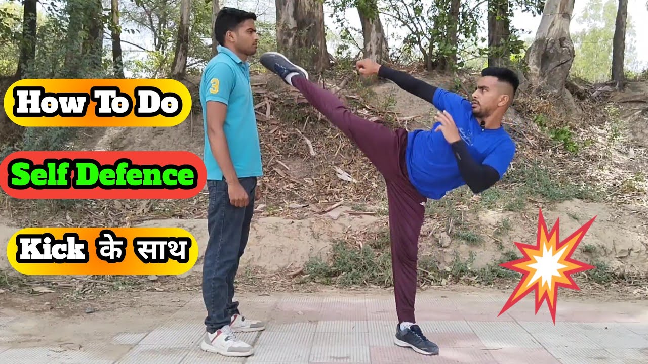 How To Use Basic Kicks For Self Defence | Easy Process Used To Kick For ...