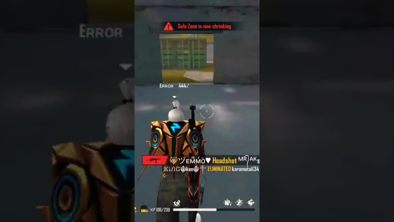 ERROR 444 gameplay op headshot #freefire #freefirepkofficial # ...