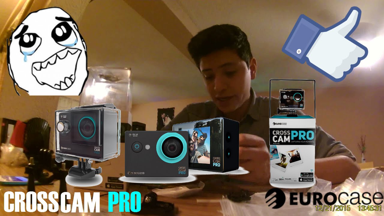 UNBOXING | REVIEW | CROSSCAM PRO EUROCASE ¡NEW! | ACTIONCAM FULLHD ...