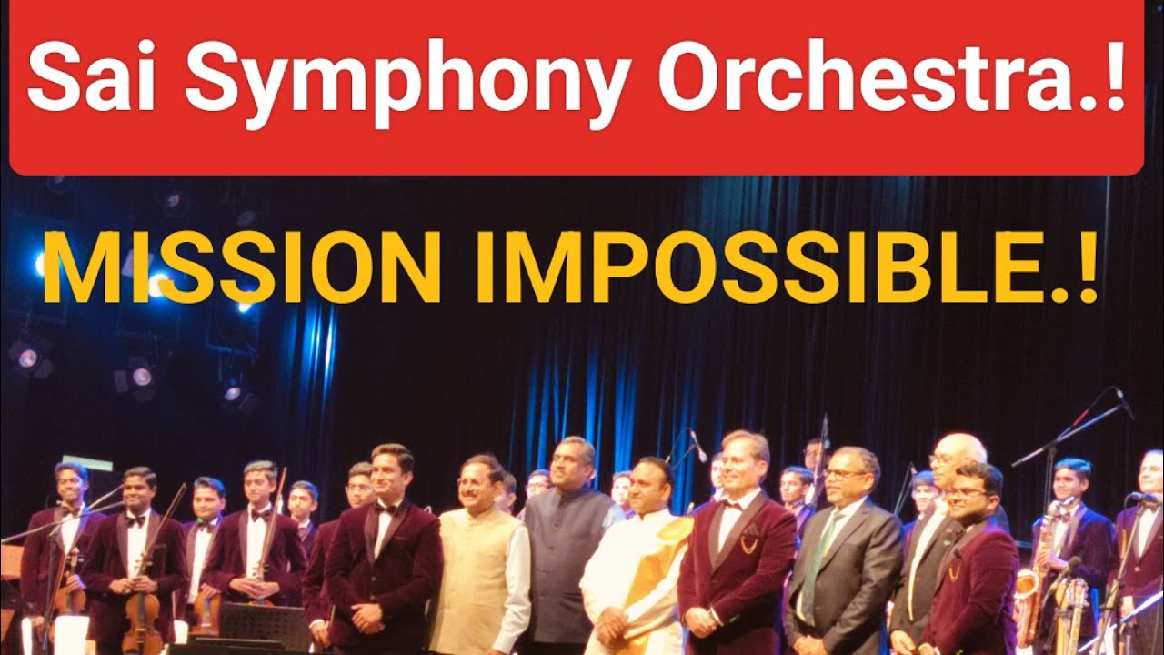 Amazing Brass band concert.! | MISSION IMPOSSIBLE.! |Sai Symphony ...