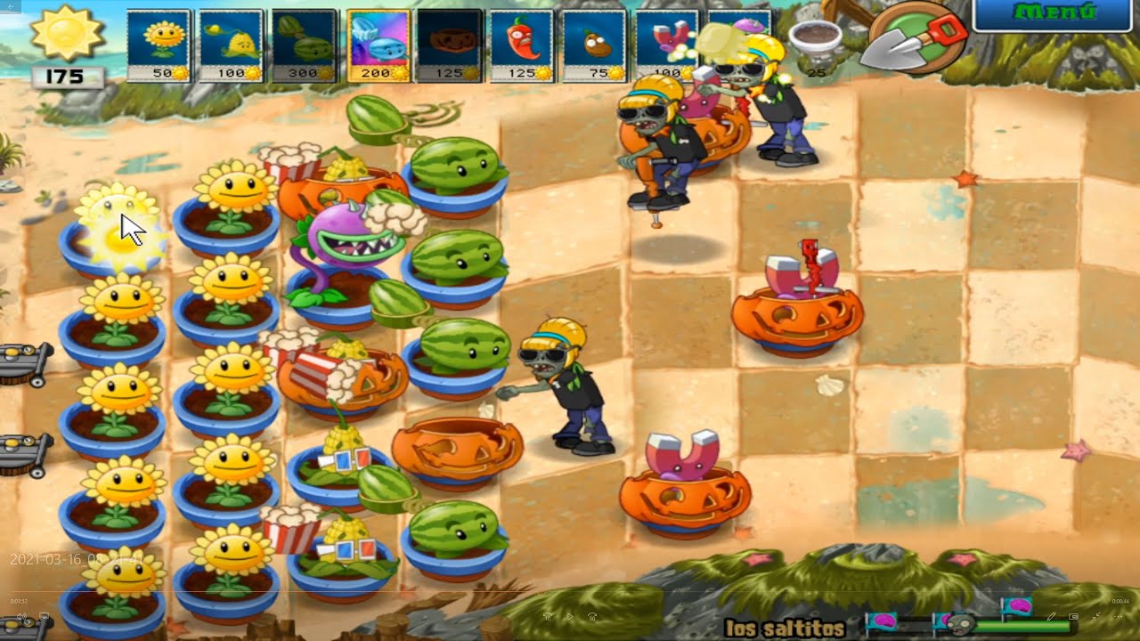Plants vs. Zombies 2 Pak Mod Mares Piratas - Gameplay Walkthrough Part ...
