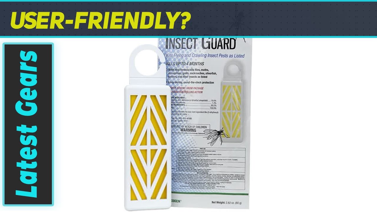 Insect Guard: Ultimate Pest Strip for 4-Month Protection? - YouTube