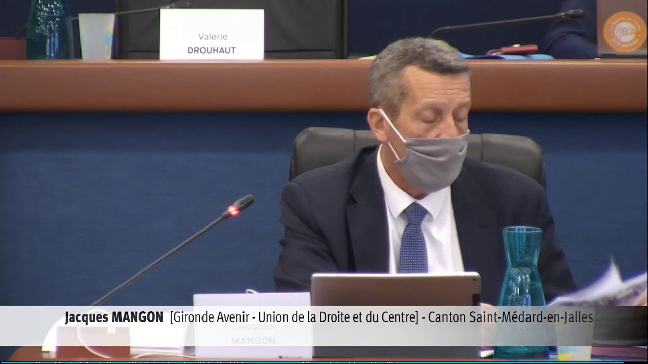 Intervention de Jacques Mangon sur le Budget Primitif 2021 - YouTube