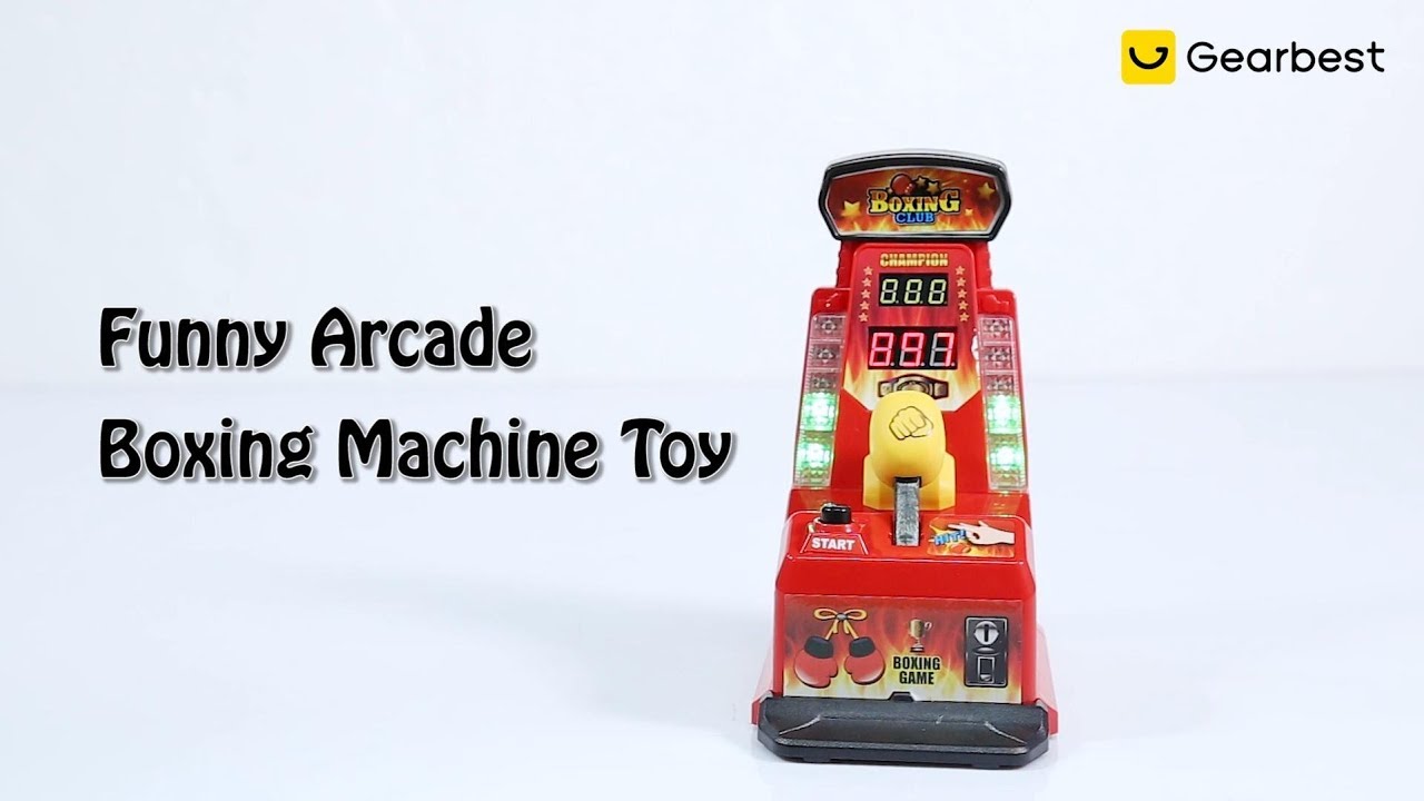 Finger Integrator Coin Operated Arcade Boxing Machine Toy - Gearbest ...
