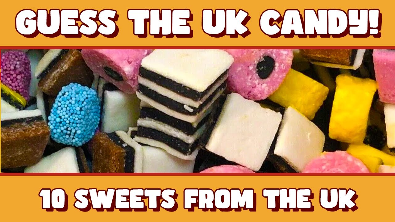 Guess The Candy | How Many of These UK SWEETS Do You Know? - YouTube