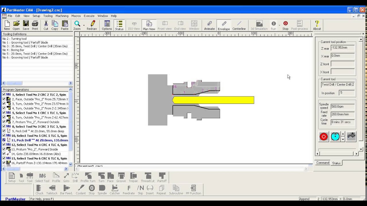 Partmaster V12 and Mach3 - what is going on? - YouTube