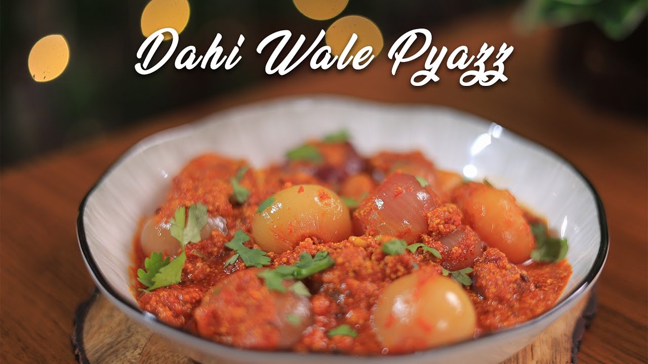 Traditional Dahi Wale Pyaz recipe by Gujju ben - YouTube