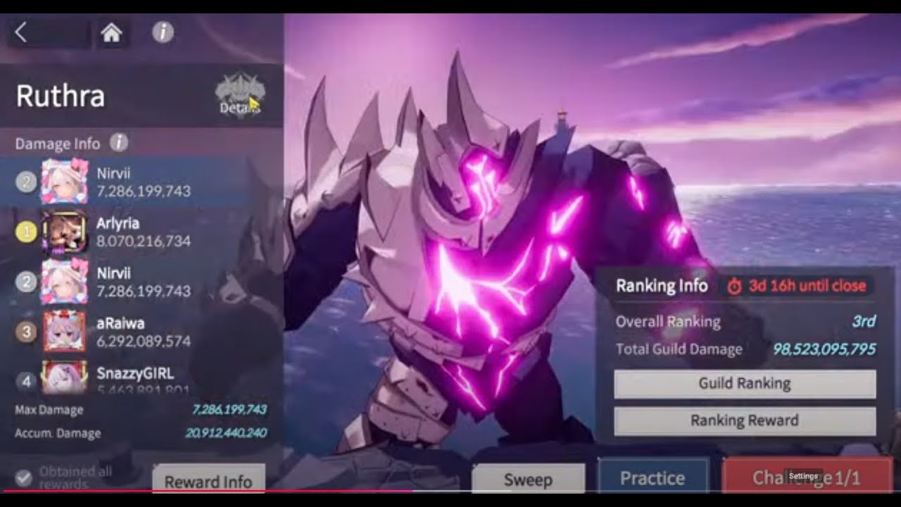Eversoul - Ruthra Detailed Raid Guide No lilith/Dominiq (Oct 2024 ...