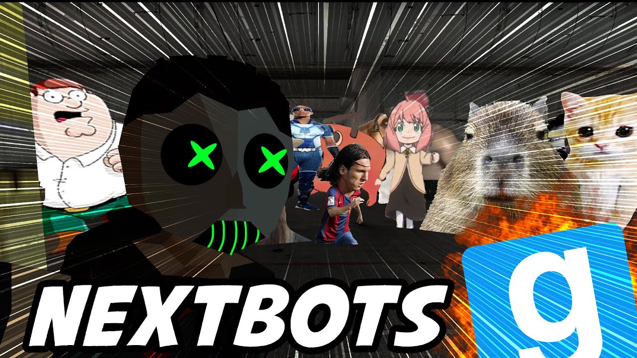 Puse muchos NEXTBOTS en GMOD y esto paso SUPER RANDOM - YouTube