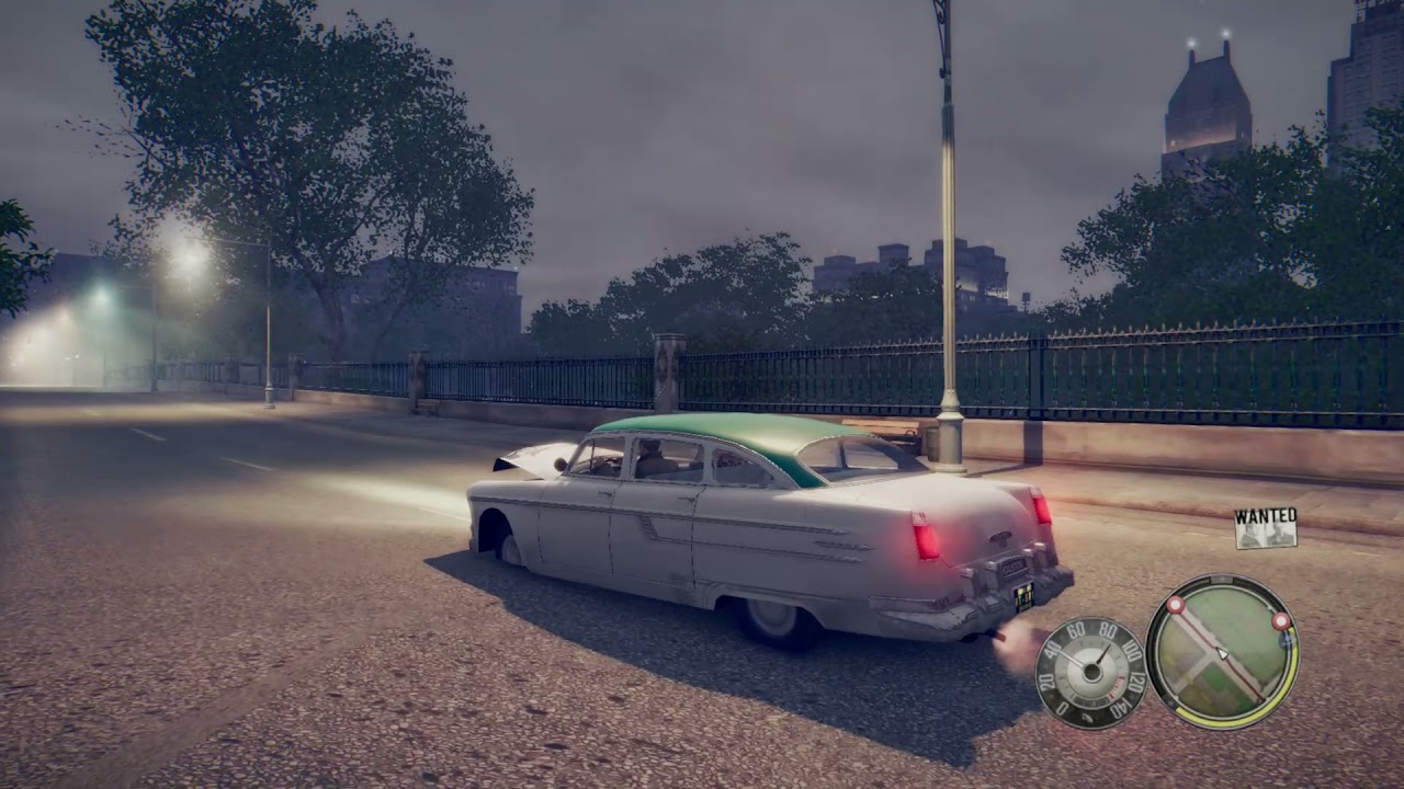 Mafia 2 Definitive Edition - 1950's Cars Goes Through Road - YouTube