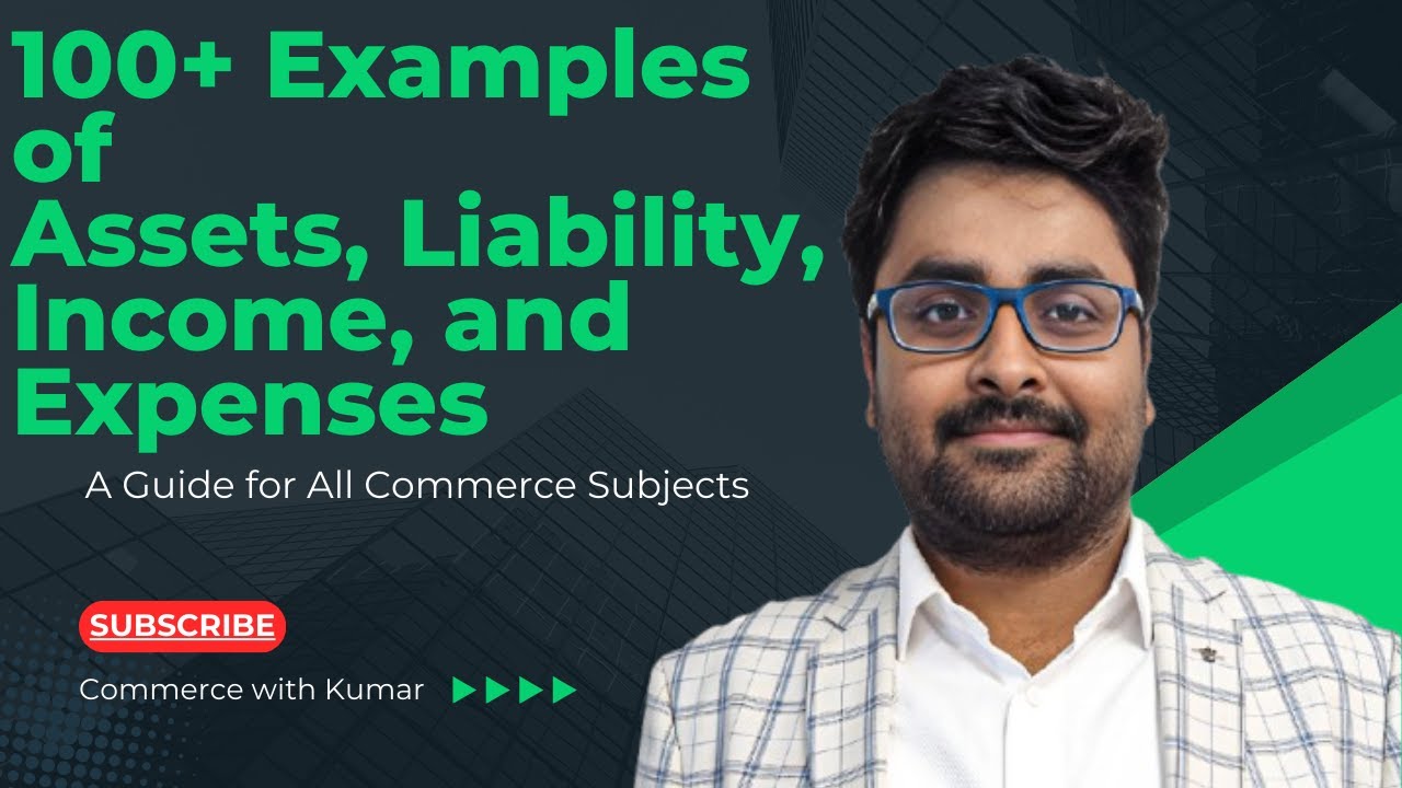 Class 6: Understanding Examples of Assets, Liability, Expenses, and ...