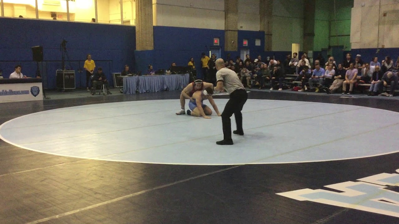 184 lbs: Kyle Davis (SHU) vs Brian Bonino (Columbia) - YouTube