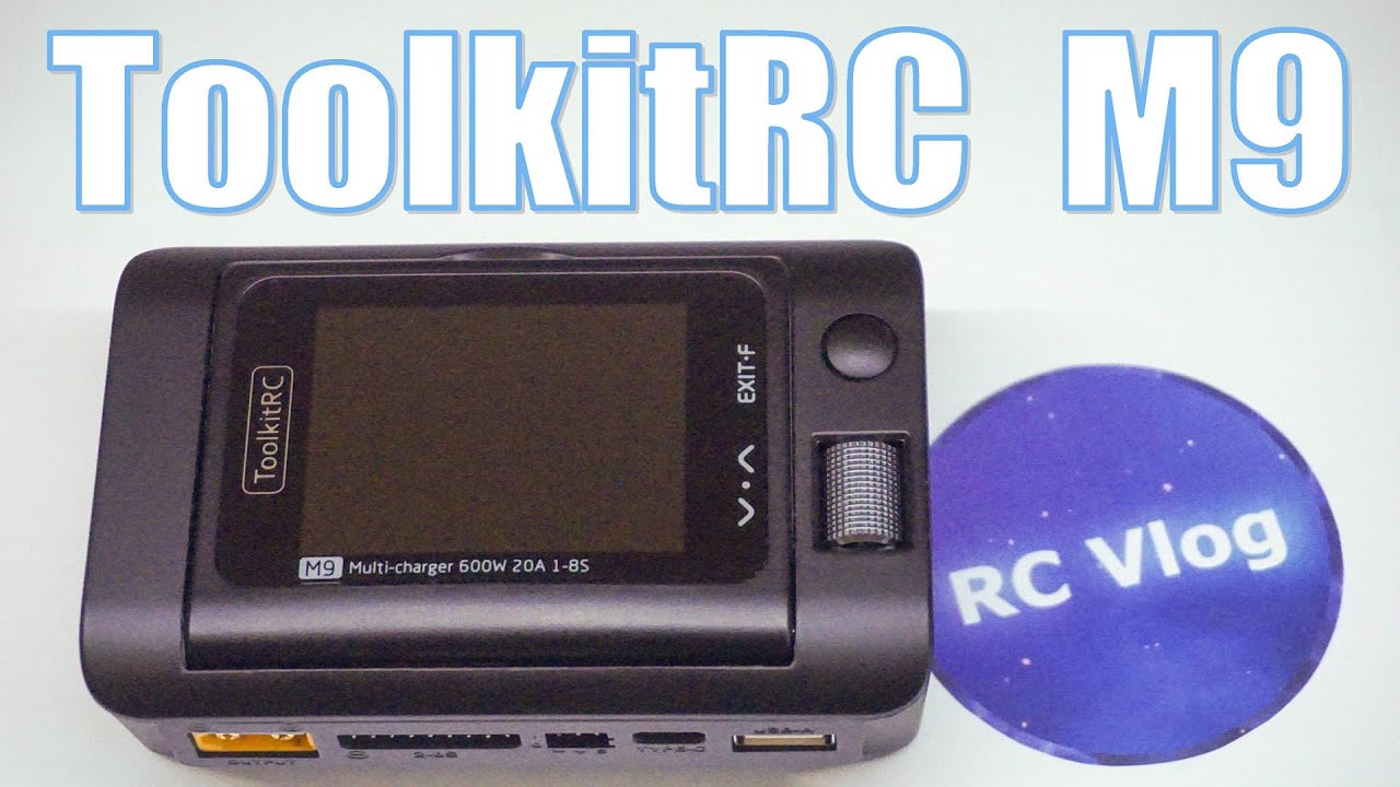 ToolkitRC M9. Многофункциональное зарядное устройство теперь разговаривает - YouTube