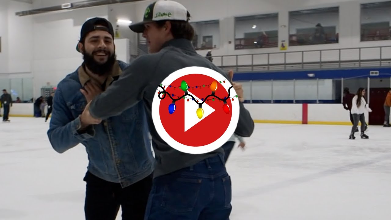 They got in a FIGHT at the ice skating rink!! - YouTube