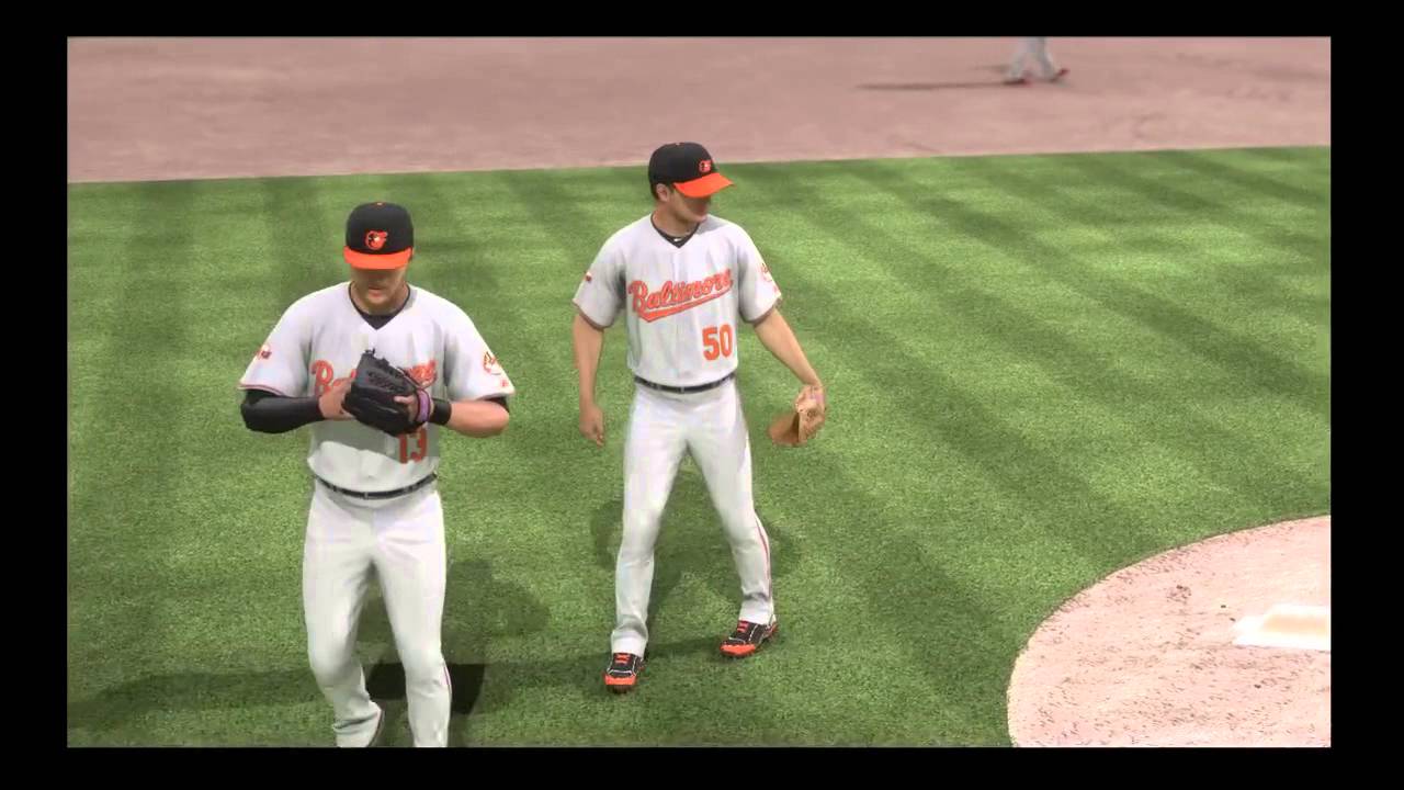 Hidden Ball Trick during MLB 14: The Show Diamond Dynasty - YouTube