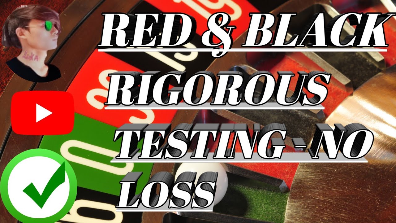 RED AND BLACK RIGOROUS TESTING - NO LOSS 💯🌹 || Roulette Strategy To Win ...