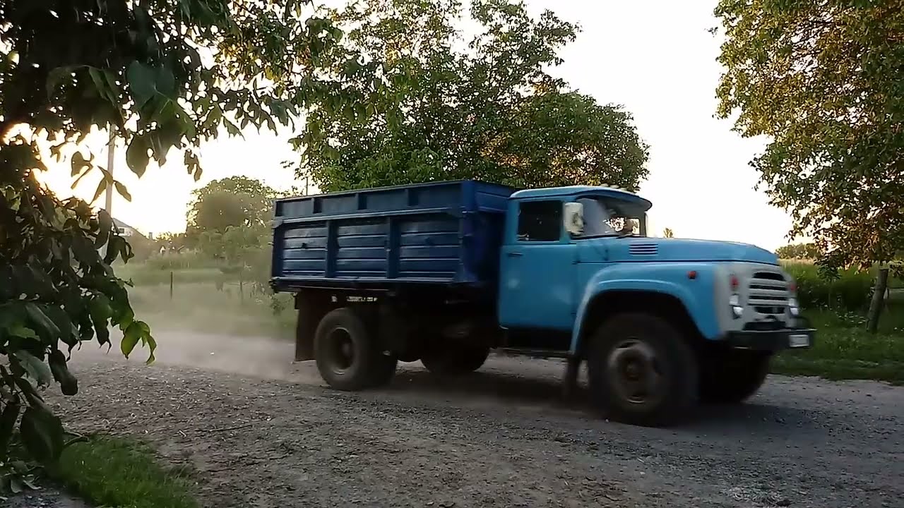 Zil 130 diesel MTZ 82 UMZ engine sound (Жнива ) - YouTube