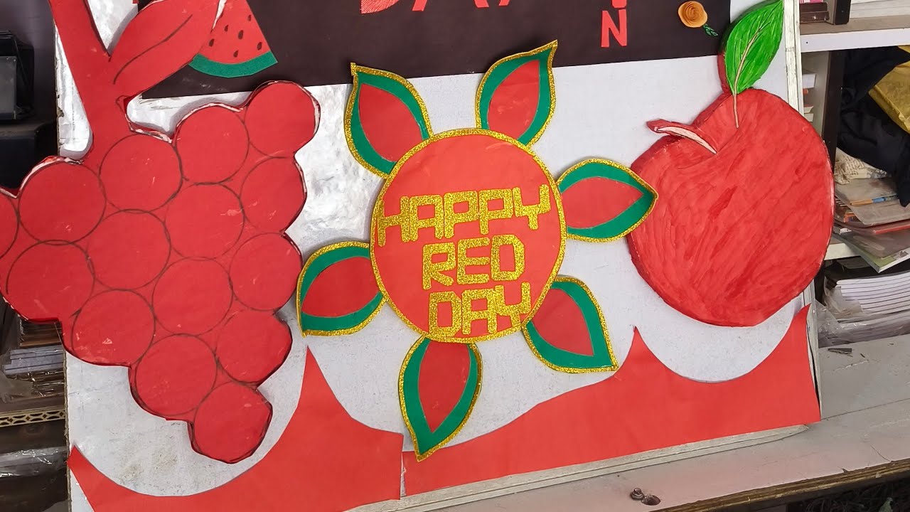 Red Day Celebration At KGN School (2024-25) ️🫀🌹🍎🍒🍓🌶️🍅🔴🇮🇳 - YouTube