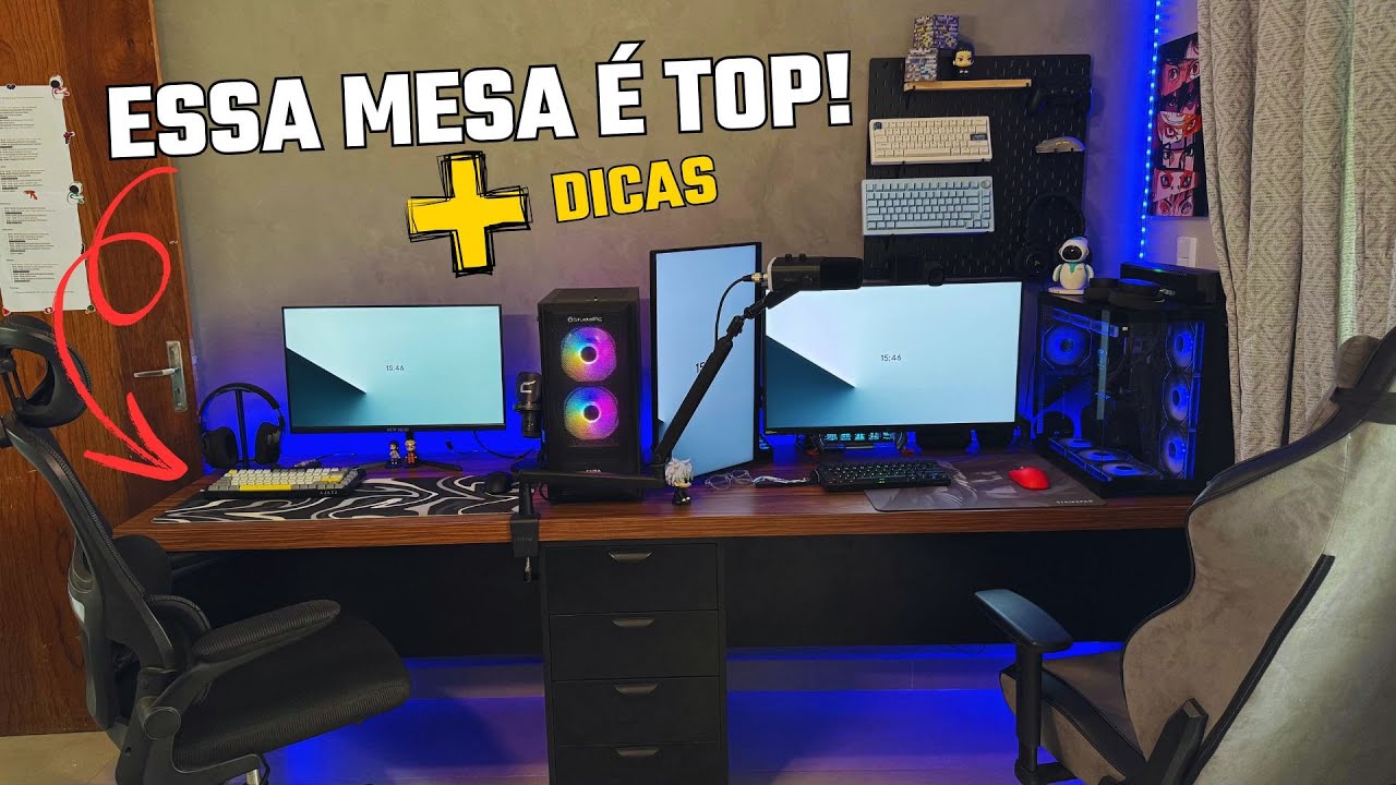 🔥 A MELHOR MESA PARA SETUP? NÃO COMPRE ERRADO! 😱 - YouTube