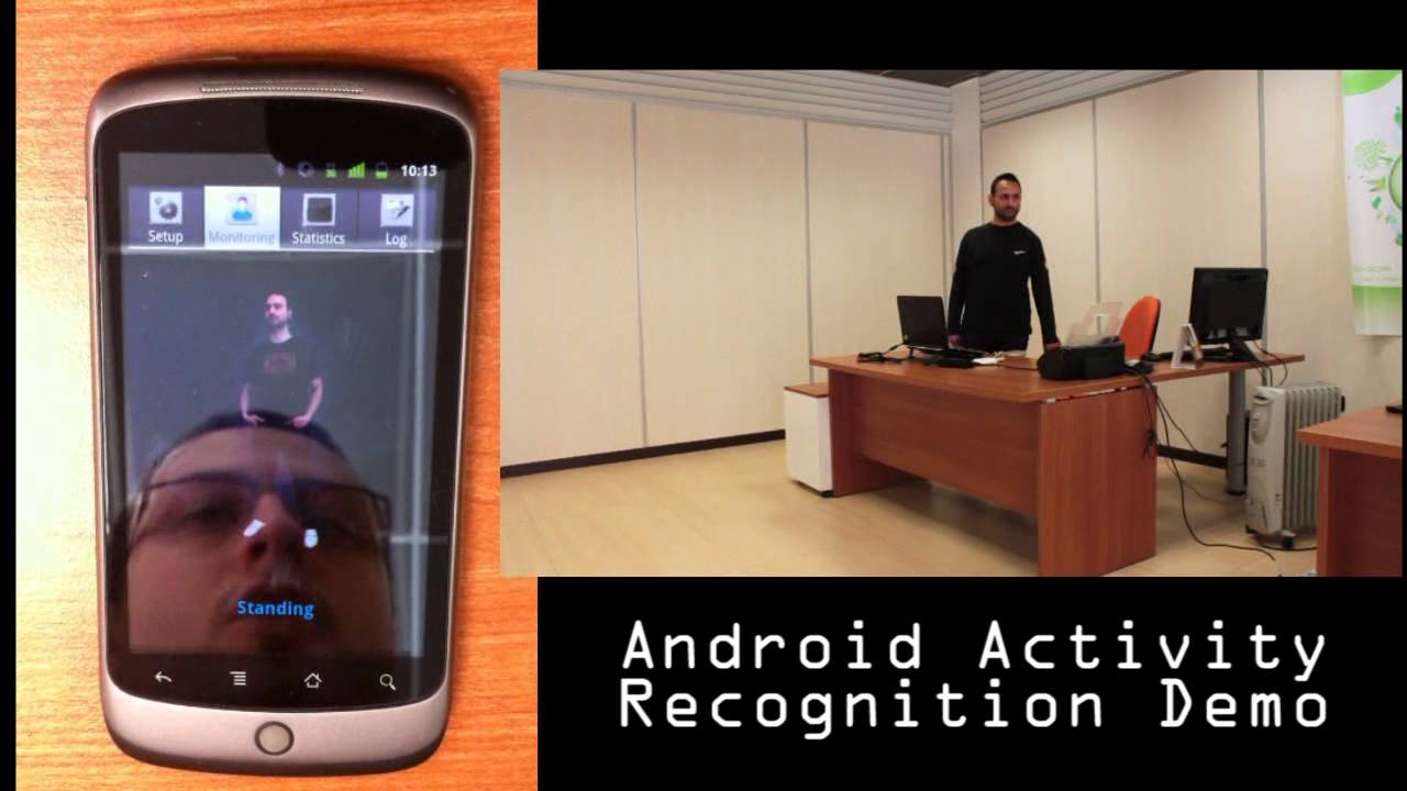 Human Activity Monitoring on Android - YouTube