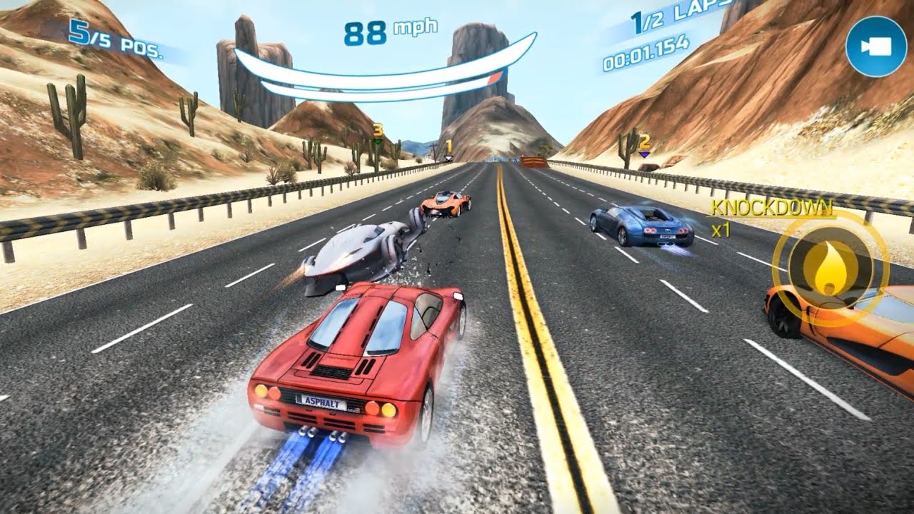 Rarest car in Asphalt Nitro!!! McLaren F1 Fully Upgraded Gameplay ...